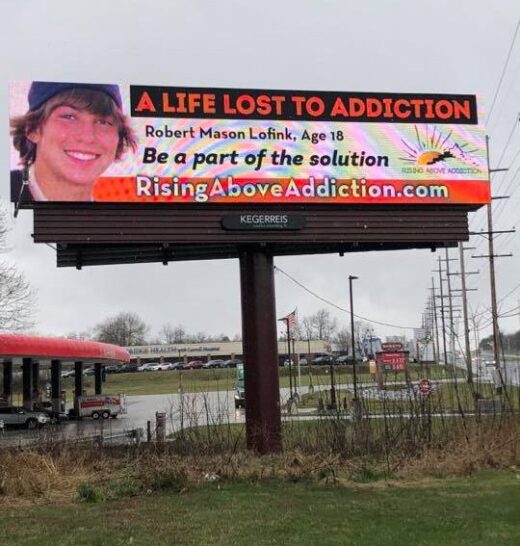 Rising Above Addiction Billboard - Rising Above Addiction